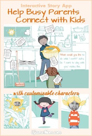 Free App: a beautiful interactive story helping parent and child bond