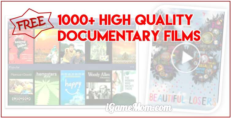 Free App: Collection of High Quality Documentary Films