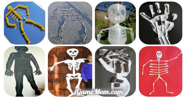 10 Kids Skeleton Crafts To Learn About Human Body