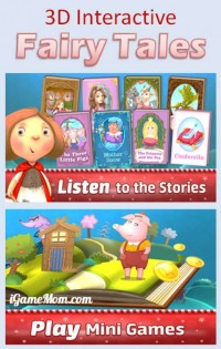 Interactive 3D Pop-up Fairy Tales App for Kids