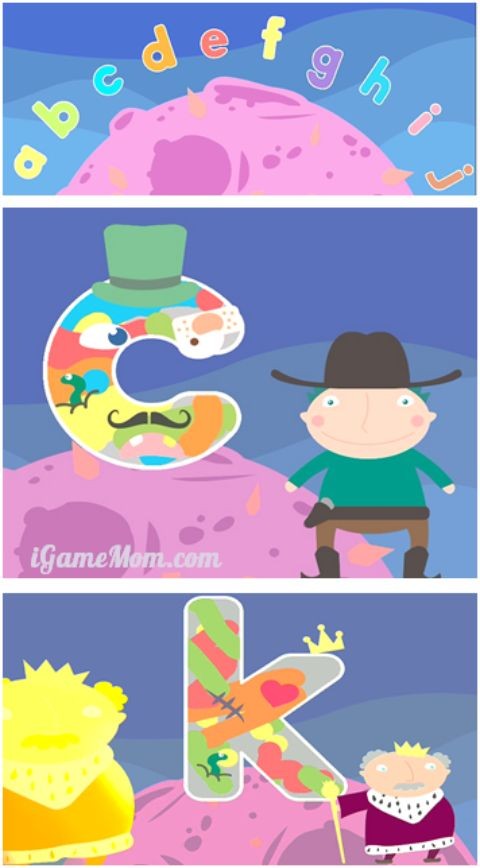 Alphabet App for Kids Using Incidental Learning Approach