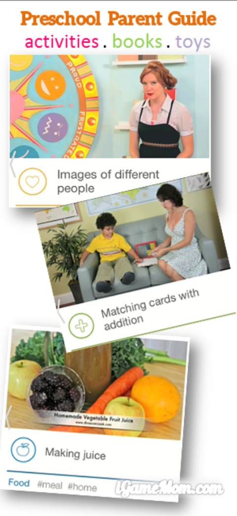 Preschool Parent Guide on Educational Activities Books and Toys