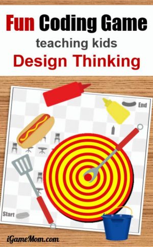 Coding Game for Kids Teaching Design Thinking